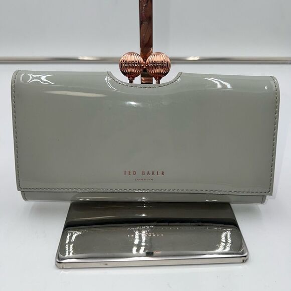 Ted Baker | Bags | Ted Baker Gray Wallet | Poshmark